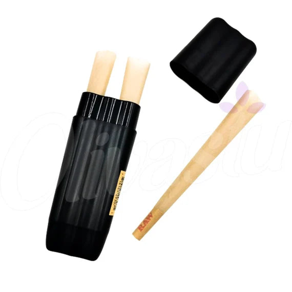 RAW Triple Pre-Roll Holder | Oppbevar 3 cones trygt | BudMates ...